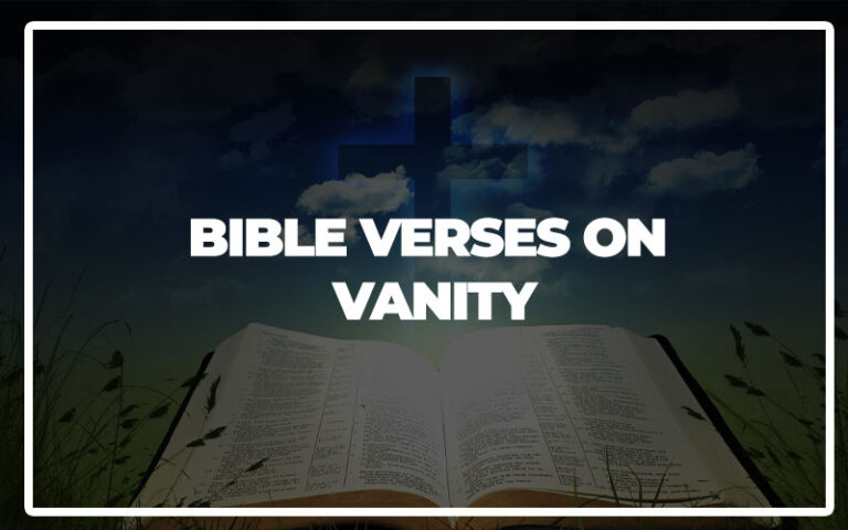 33+ Notable Bible Verses On Vanity - Bible Repository