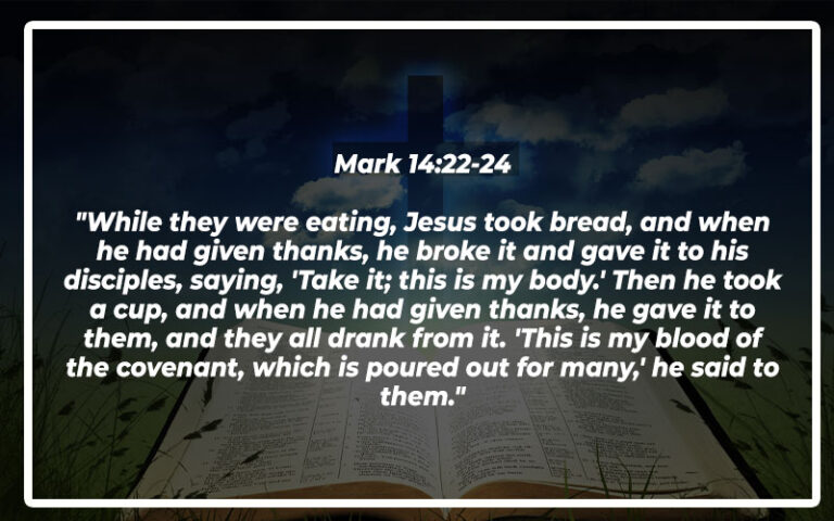 30 Top Communion Bible Verses - Bible Repository