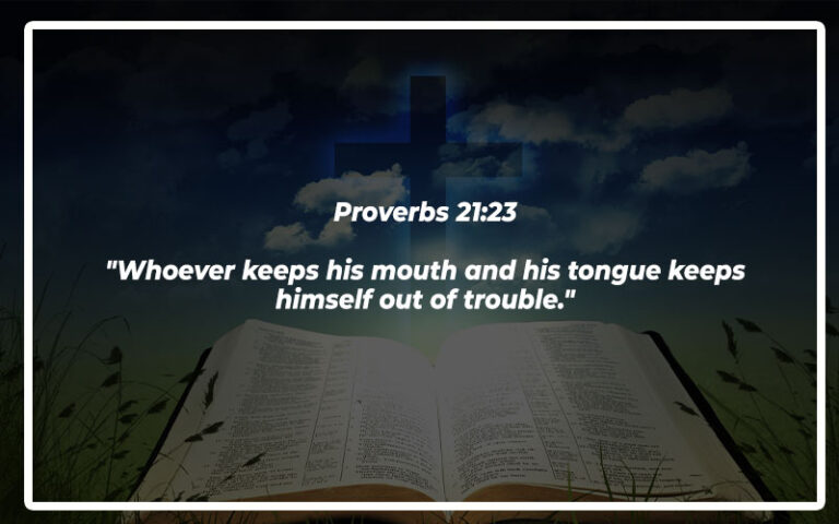 40 Important Bible Verses About Controlling Your Tongue - Bible Repository