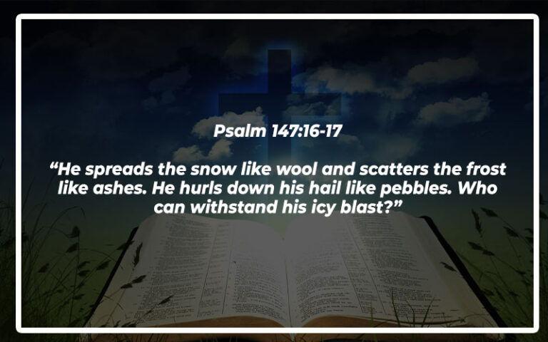 33 Notable Bible Verses About Snow - Bible Repository