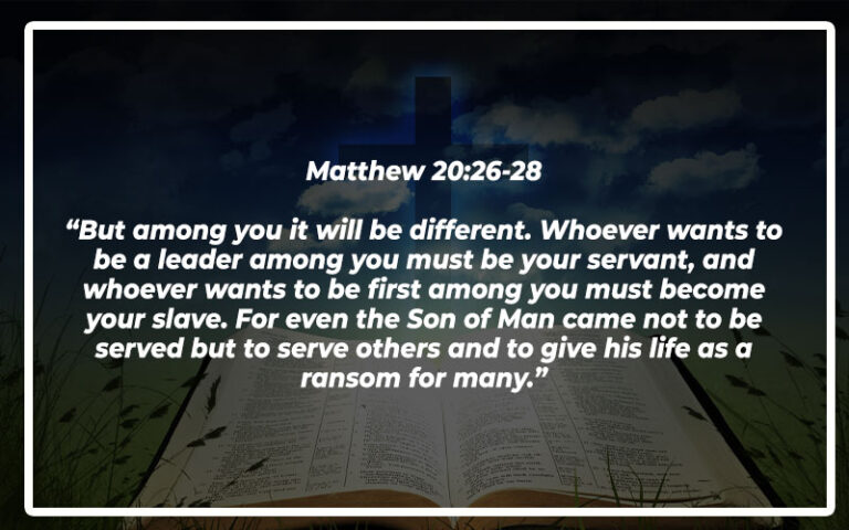 30 Important Bible Verses About A Servants Heart - Bible Repository