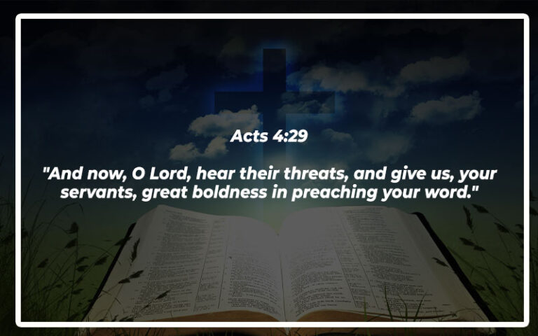 35 Important Bible Verses About Boldness - Bible Repository