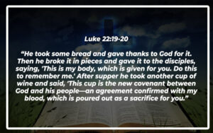 35 Important Bible Verses About Communion - Bible Repository