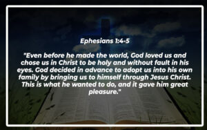 35 Bible Verses About Predestination (Explained) - Bible Repository