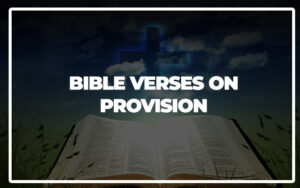 35 Bible Verses About Provision (Explained) - Bible Repository