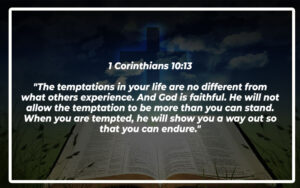 35 Bible Verses About Resisting Temptation (Explained) - Bible Repository