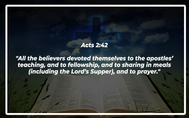 35 Bible Verses About Food and Fellowship (Explained) - Bible Repository