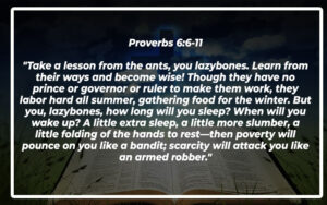35 Bible Verses About Sloth (Explained) - Bible Repository