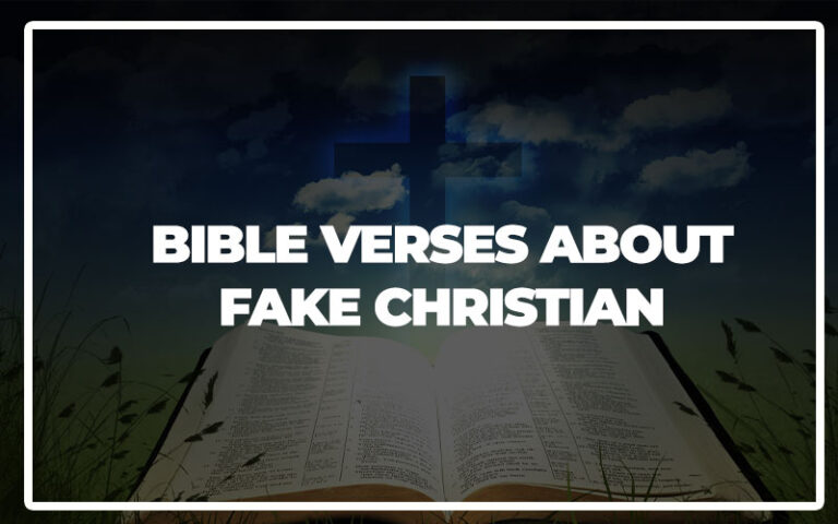 35 Bible Verses About Fake Christian - Bible Repository