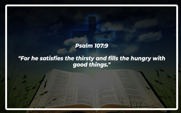 33 Bible Verses About Hunger - Bible Repository