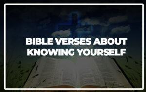 35 Bible Verses About Knowing Yourself - Bible Repository