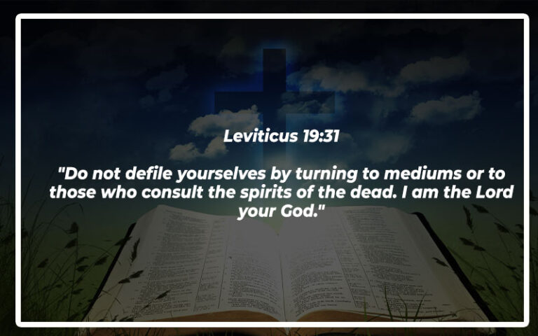 30 Bible Verses About Mediums - Bible Repository