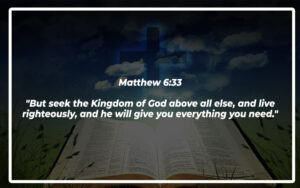 35 Bible Verses About Putting God First - Bible Repository