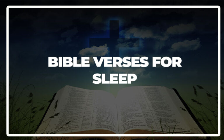 35 Bible Verses for Sleep - Bible Repository
