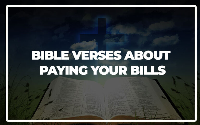 35 Bible Verses About Paying Your Bills - Bible Repository