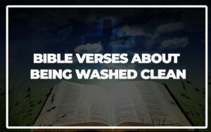 35 Bible Verses About Being Washed Clean - Bible Repository