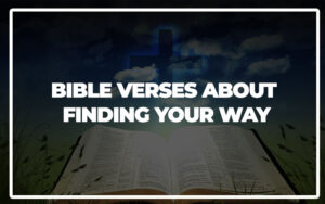 35 Bible Verses About Finding Your Way - Bible Repository