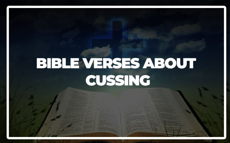 35 Bible Verses About Cussing - Bible Repository