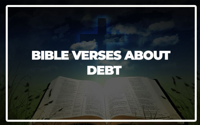35 Bible Verses About Debt - Bible Repository