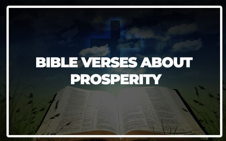 35 Bible Verses About Prosperity - Bible Repository