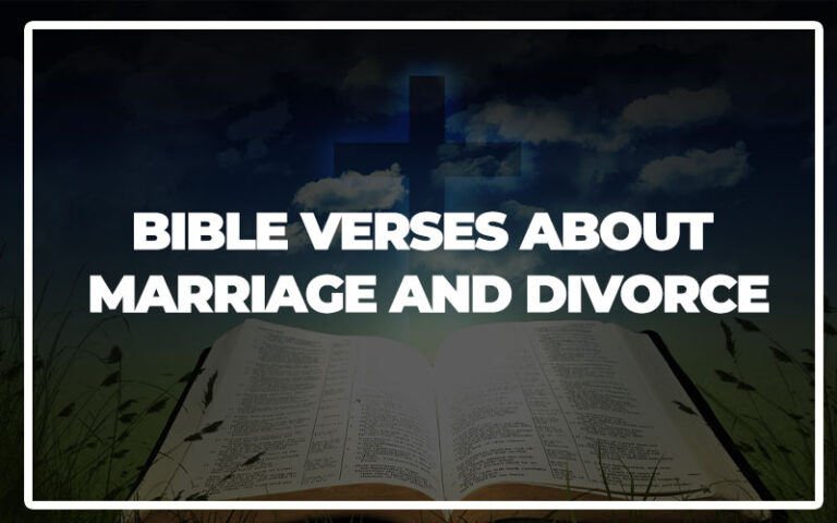 35 Bible Verses About Marriage And Divorce - Bible Repository