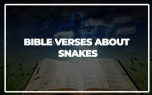 35 Bible Verses About Snakes - Bible Repository